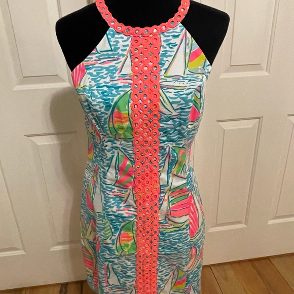 Lilly Pulitzer | Dresses | Lilly Pulitzer You Gotta Regatta Dress Size ...